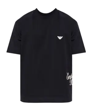 Emporio Armani Short-sleeved T-shirt - Black