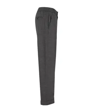 Giorgio Armani Elastic-waist Wide-leg Trousers