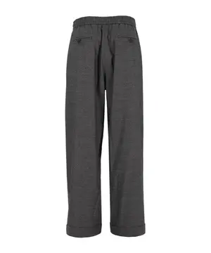 Giorgio Armani Elastic-waist Wide-leg Trousers