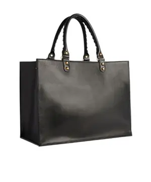 Balenciaga Le City Sleek Large Tote Bag - Black