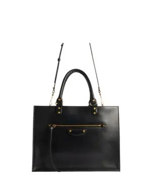 Balenciaga Le City Sleek Large Tote Bag - Black