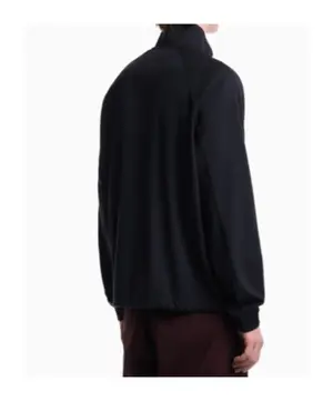 Emporio Armani Raglan-sleeve Zip-up Sweatshirt