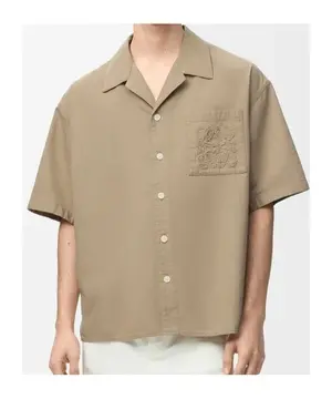 Loewe Short Sleeve Shirt In Cotton