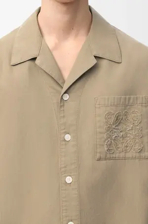 Loewe Short Sleeve Shirt In Cotton