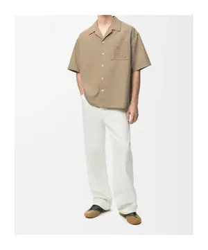 Loewe Short Sleeve Shirt In Cotton