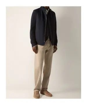Zegna Microfiber Motorin 50cc Vest - Navy Blue