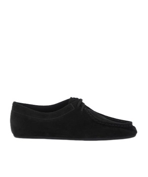 JIL SANDER Hood Moccasins - Black