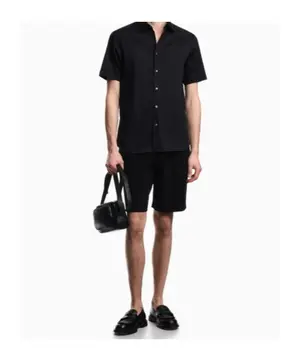 Emporio Armani Button-up Short-sleeved Shirt