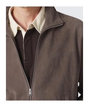 FRAME Suede Blouson Jacket