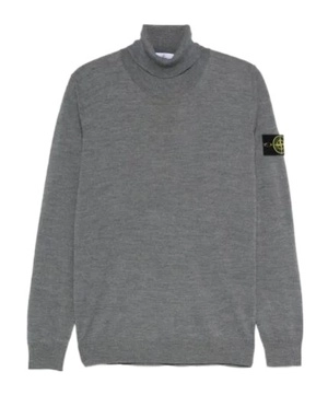 Stone Island Compass Motif Turtleneck Sweater - No