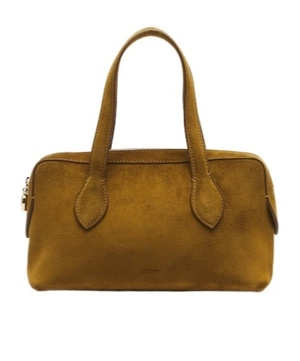 JOSEPH Loaf Mini Suede Shoulder Bag - Beige