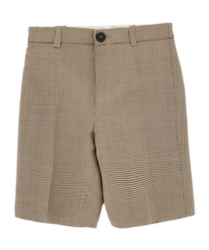 Gucci Houndstooth Tailored Shorts - Nude