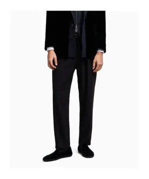 Giorgio Armani Pleat Detailed Trousers