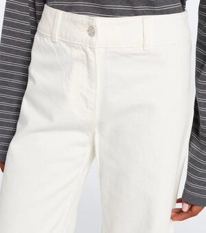 NILI LOTAN Megan Wide-leg Jeans - White