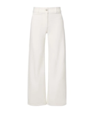 NILI LOTAN Megan Wide-leg Jeans - White