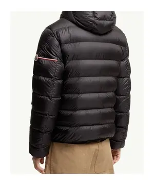 Moncler Ravenlock Hooded Short Down Jacket