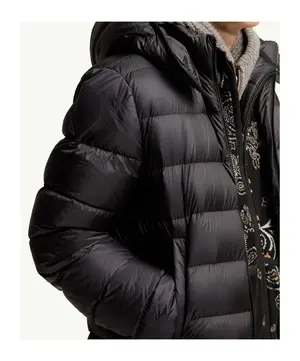 Moncler Ravenlock Hooded Short Down Jacket
