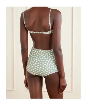 Alaïa Polka Dot Bikini Set With Matching Bag