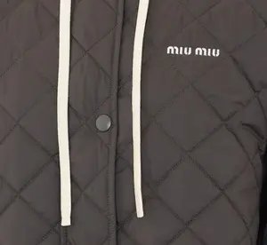 Miu Miu Technical Pongé Down Jacket