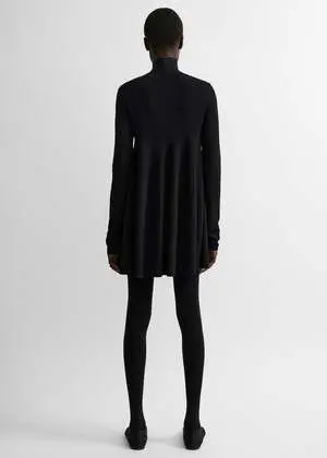 TOTEME Crepe Turtleneck Top