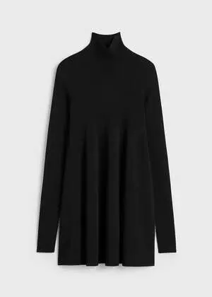 TOTEME Crepe Turtleneck Top