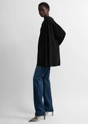 TOTEME Asymmetric Draped Blouse