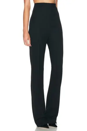 TOM FORD High Waist Tailored Tuxedo Straight Pant