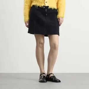 Toga Wool Jersey Skirt