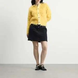 Toga Wool Jersey Skirt