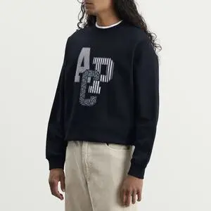 A.p.c. Julien Applique Logo Sweatshirt