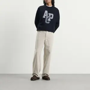 A.p.c. Julien Applique Logo Sweatshirt