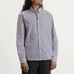 A.p.c. New Greg Stripe Poplin Shirt