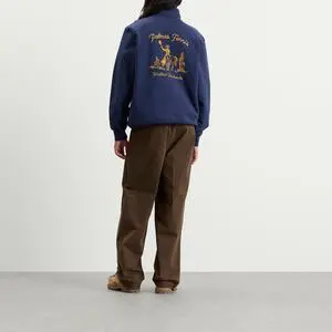 PALMES Western Quarter-zip Sweatshirt