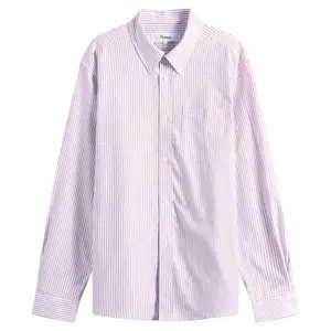 PALMES Deuce Oxford Shirt - Red Stripe