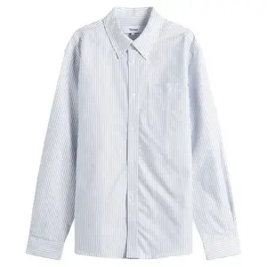 PALMES Deuce Oxford Shirt - Blue Stripe