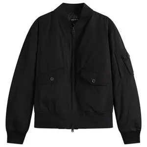 Y3 Nylon Bomber Jacket - Black