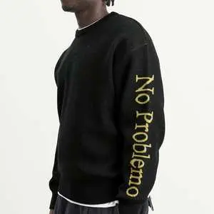 NO PROBLEMO Logo Knit Jumper
