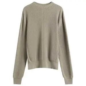 Rick Owens Fisherman Round Neck Jumper - Pearl