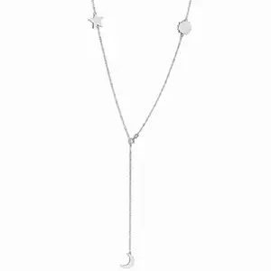 SILVER MOON Sterling Pendant Necklace - Silver
