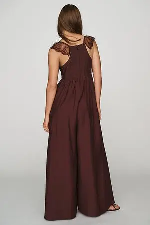 Anthropologie Femme Boho Wide-leg Jumpsuit