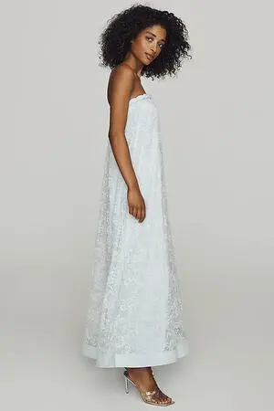 MARE MARE Strapless Lace Maxi Dress
