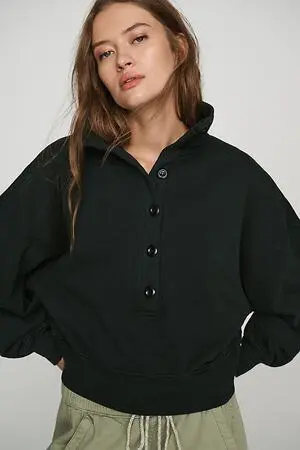 Citizens Of Humanity Mirelle Cotton Pullover - Juniper