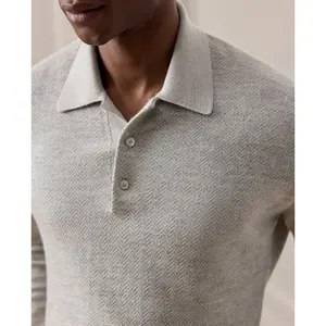Ralph Lauren Cashmere-linen Polo Sweater
