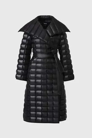 Mackage Diva Long Down Coat - Black