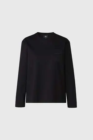 Mackage Bao Organic Cotton T-shirt With Pocket - Black