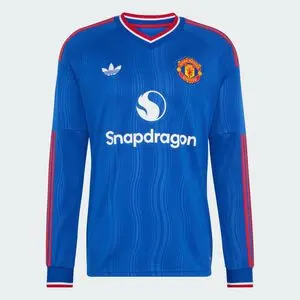 Adidas Manchester United 26/27 Long Sleeve Away Jersey - Royal Blue