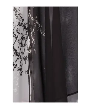 Yohji Yamamoto Asymmetrical Printed Shirt