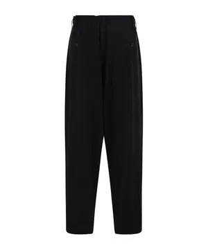 Yohji Yamamoto Pleated Wide-leg Trousers