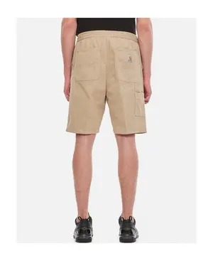 Carhartt Work In Progress Flint Logo Patch Shorts