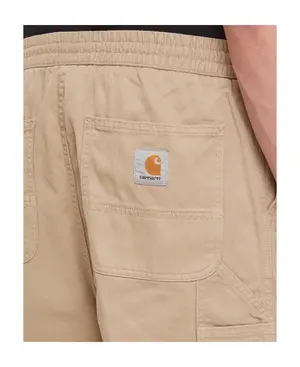 Carhartt Work In Progress Flint Logo Patch Shorts